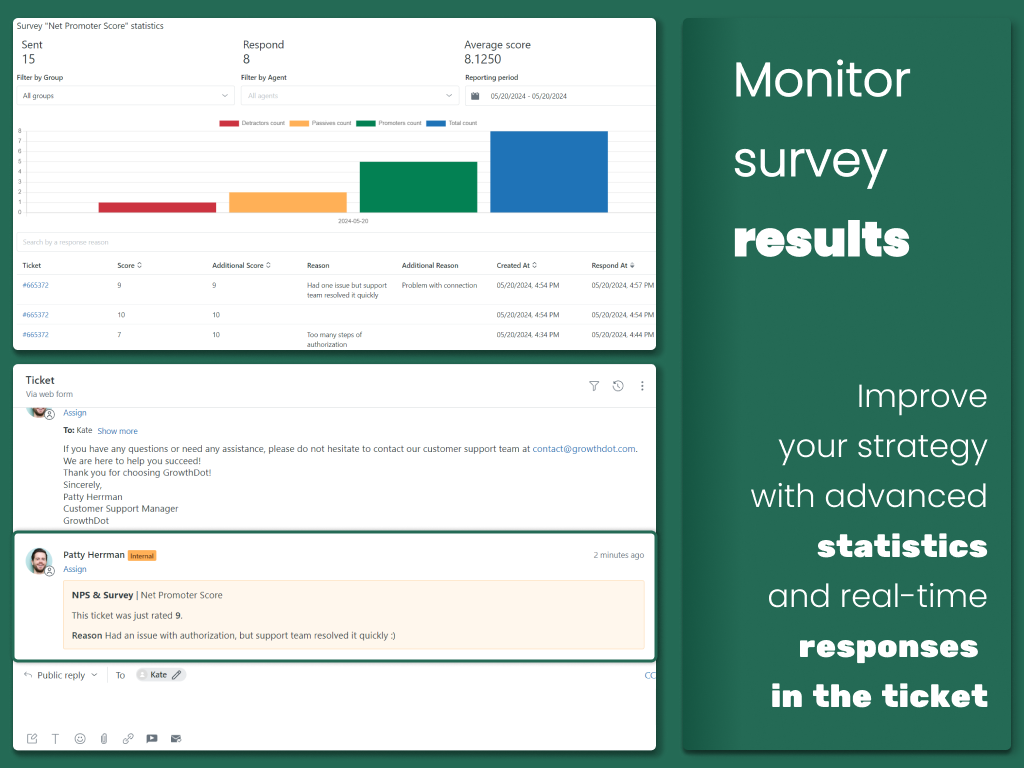 NPS and Survey App Integration with Zendesk Support